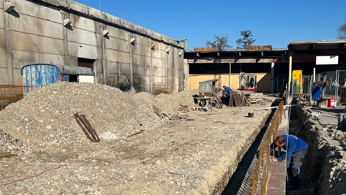 Nachhaltiges Bauen – Aushubmaterial vor Ort recyceln